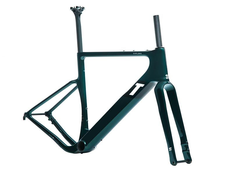 3T EXPLORO ULTRA RACING GREEN frame – FSMBIKES.com